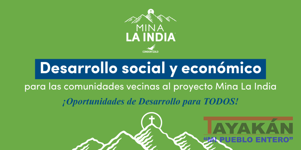 CONDOR GOLD EN NICARAGUA - TAYAKÁN.-GRACIAS A DIOS!
